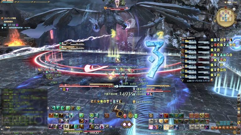 【FF14】絶竜詩戦争攻略！P7:ニ天竜フェーズギミック解説。息吹の線処理は南三角がオススメ！デバフや仕組みの詳細図解 | ARUTORA