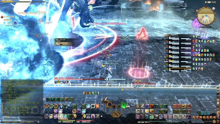 【FF14】絶竜詩戦争攻略！P7:ニ天竜フェーズギミック解説。息吹の線処理は南三角がオススメ！デバフや仕組みの詳細図解 | ARUTORA